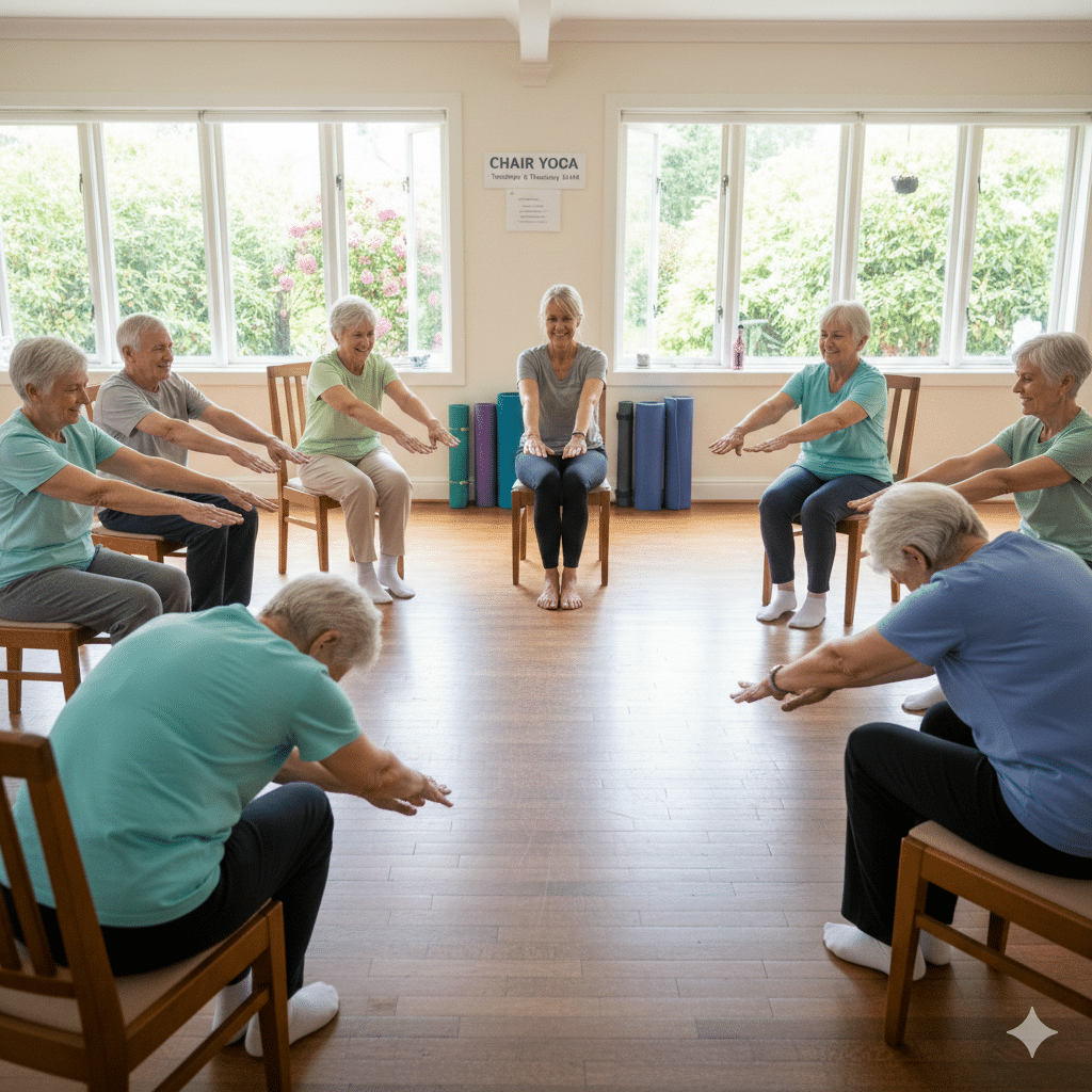 Over 60? This Simple Chair Yoga Routine Helps You Stay Flexible, Strong ...