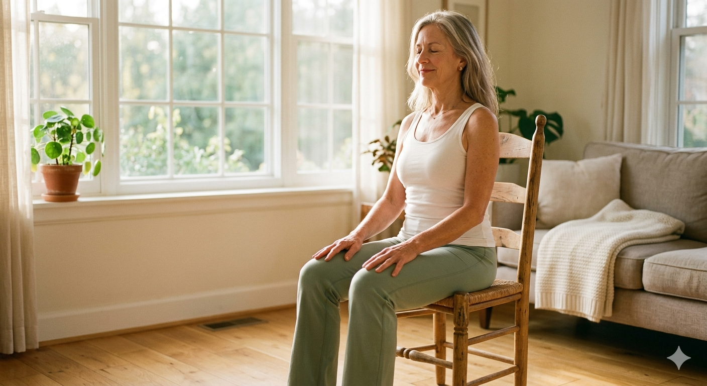 The Ultimate 28-Day Chair Yoga Program: A Day-by-Day Guide to Mobility ...