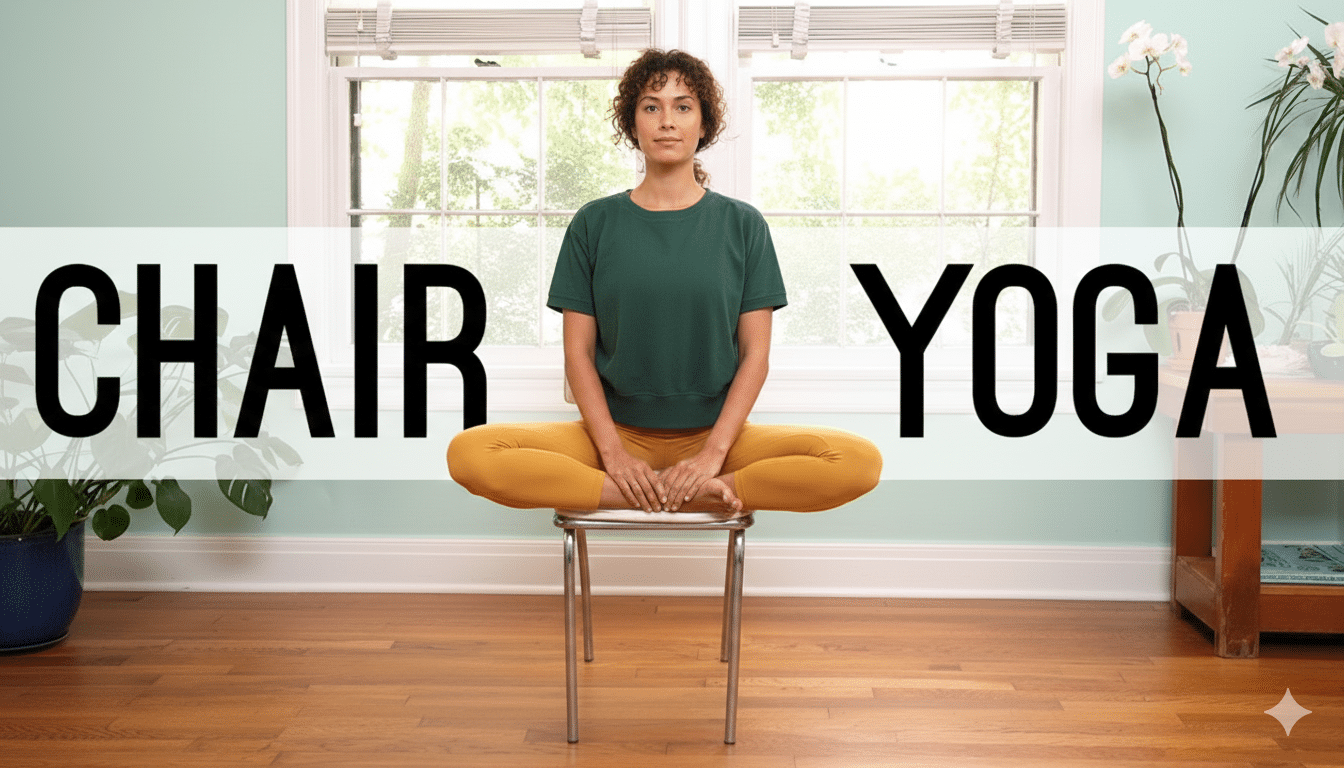 Fit Me Chair Yoga for Beginners: Easy, Safe & Effective Movement - Yoga ...