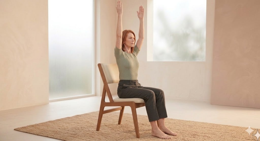 Chair Exercises for Seniors (Printable) – 15-Min Easy Seated Workout 🪑 ...