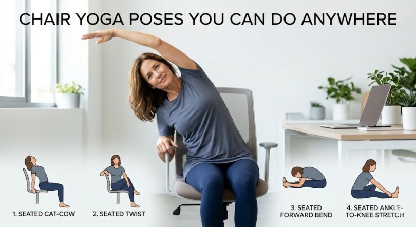 10 Easy Chair Yoga Poses You Can Do Anywhere (Feel Better in Minutes ...